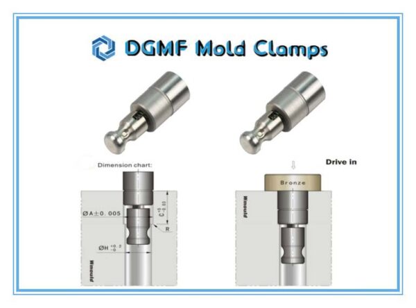 DGMF Air Poppet Valve Parts for Injection Molding | DGMF Mold Clamps ...