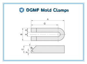 Forged U-shape Mold Clamps For Injection Molding Manufacturer | DGMF ...